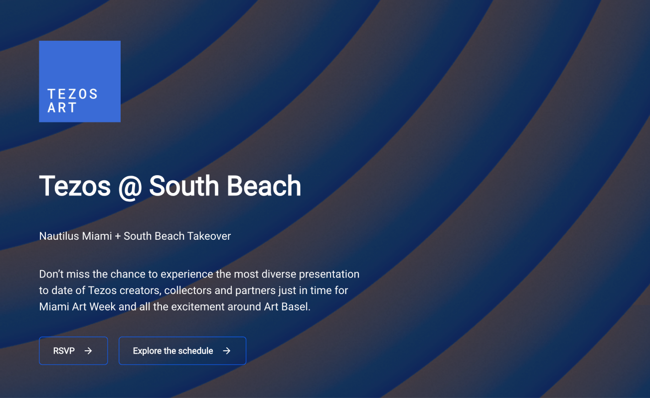 Tezos @ South Beach 2023 | Tezos